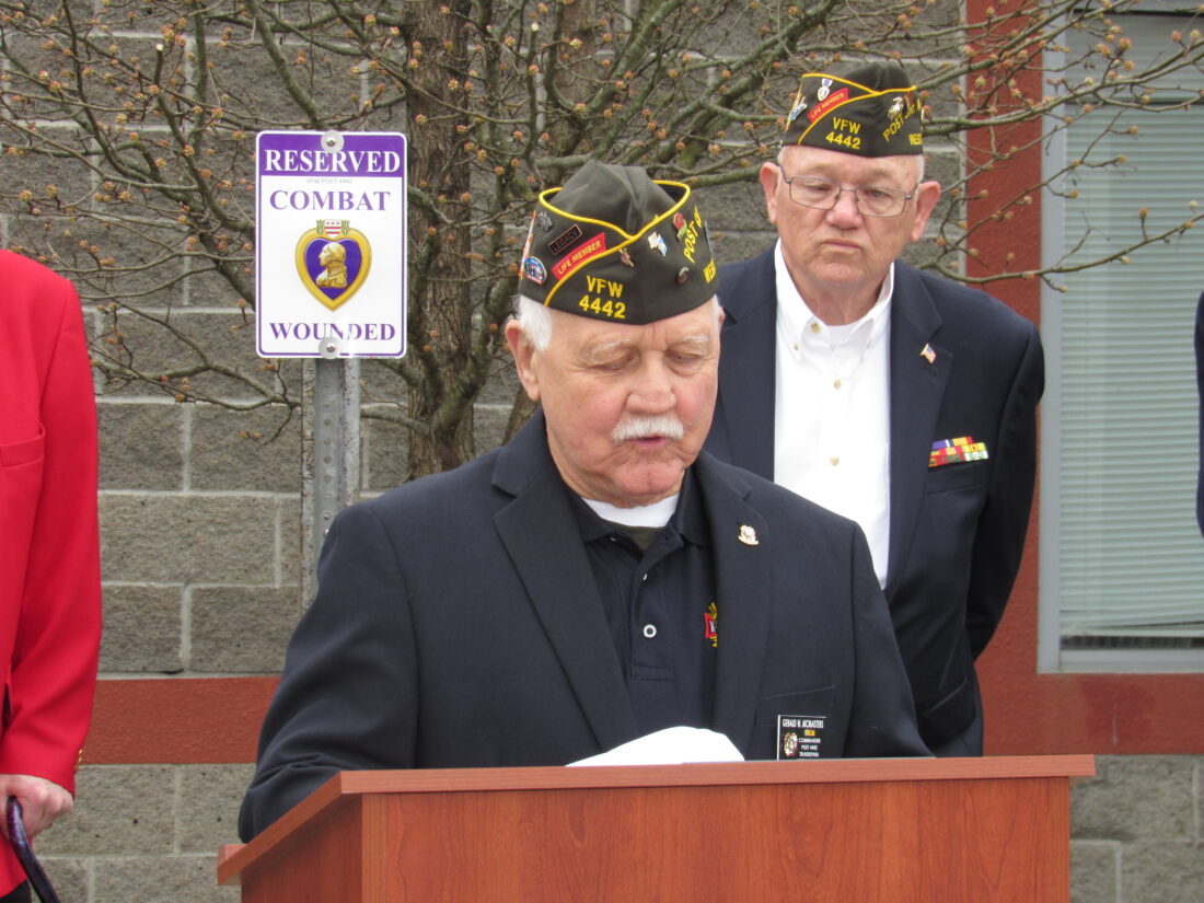 DMV Participating In Purple Heart Sign Program | News, Sports, Jobs ...